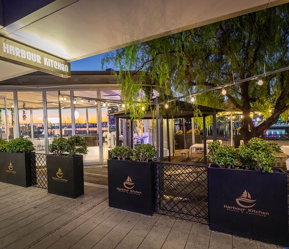 Beer Garden Venue | Harbour Kitchen Melbourne's Waterfront Venue