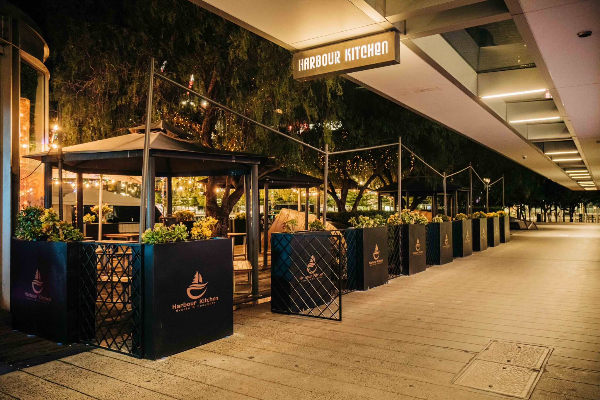 Unwind in Style: Harbour Kitchen's Enchanting Beer Gardens